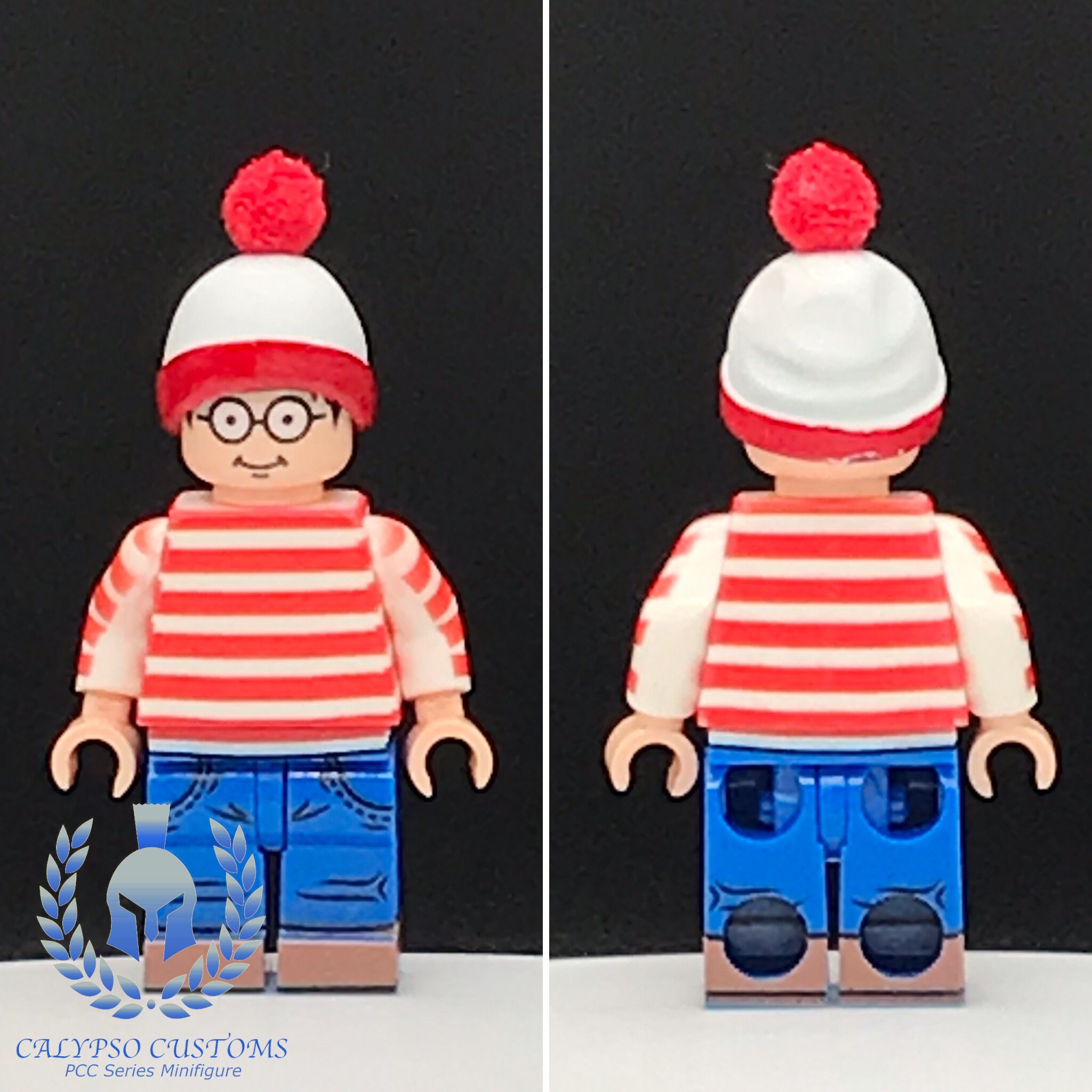 Where's Waldo Custom UV Printed Pop Culture Customs Series - Etsy Australia