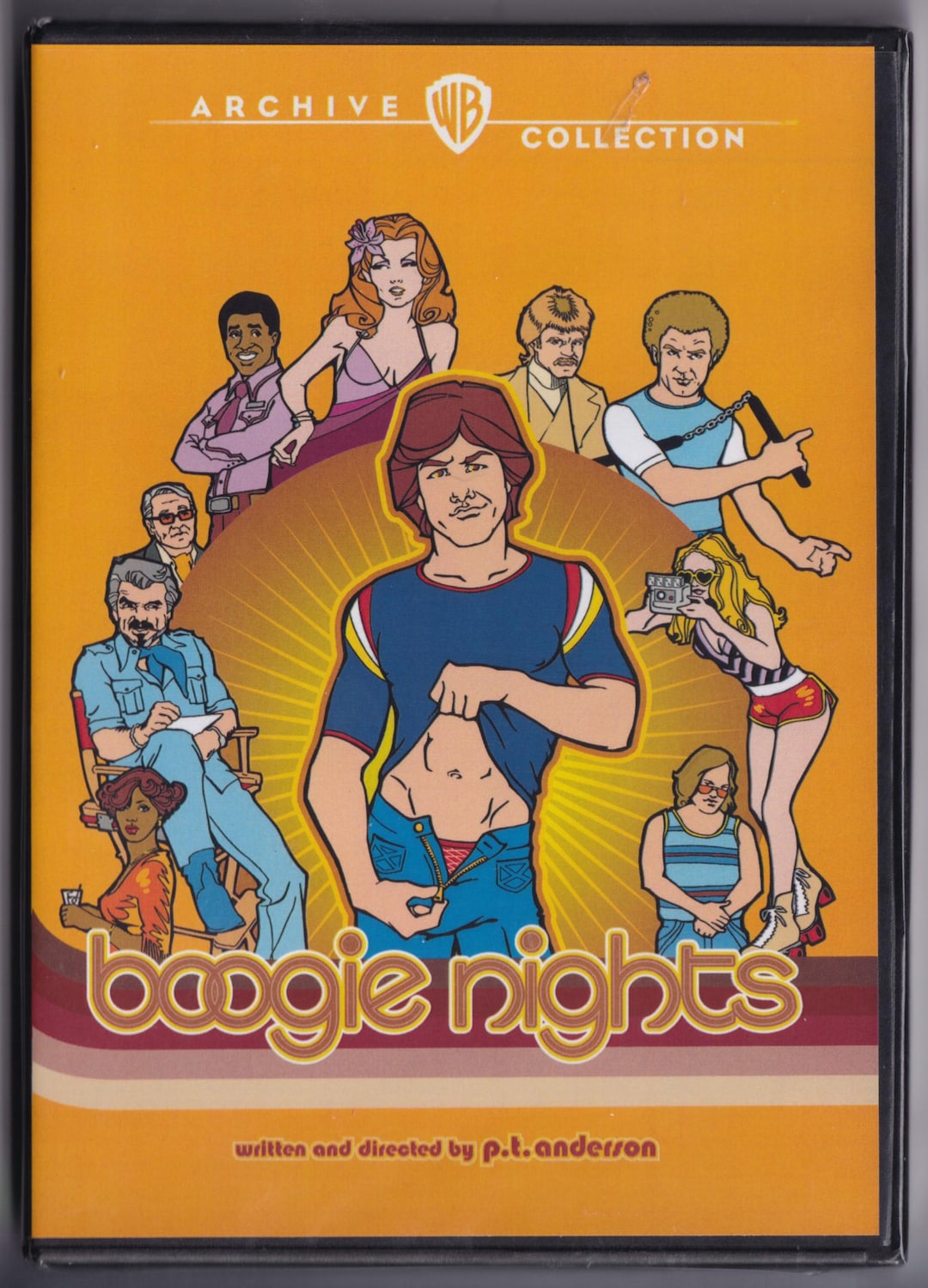 Boogie Nights DVD 1997 Mark Wahlberg Julian Moore Burt Reynolds 2 Discs ...