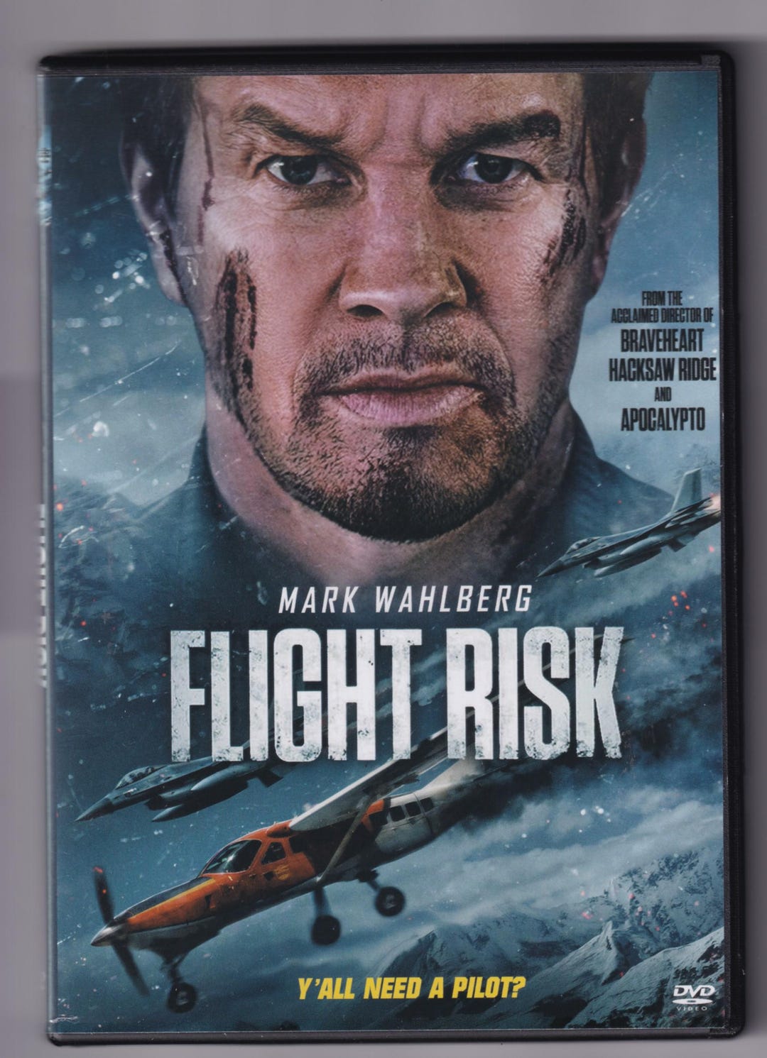 Flight Risk - DVD - 2025 - Mark Wahlberg, Topher Grace - Etsy.de