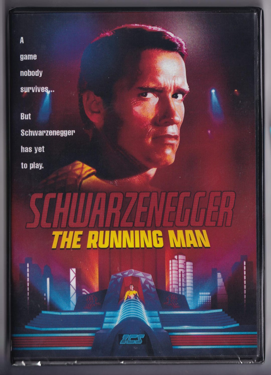 The Running Man DVD 1987 Arnold Schwarzenegger Jesse Ventura Richard ...