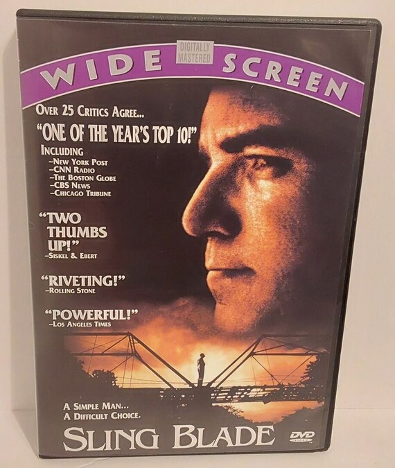 Sling Blade Poster SLING BLADE (BILLY Bob Thornton, Dwight Yoakam,