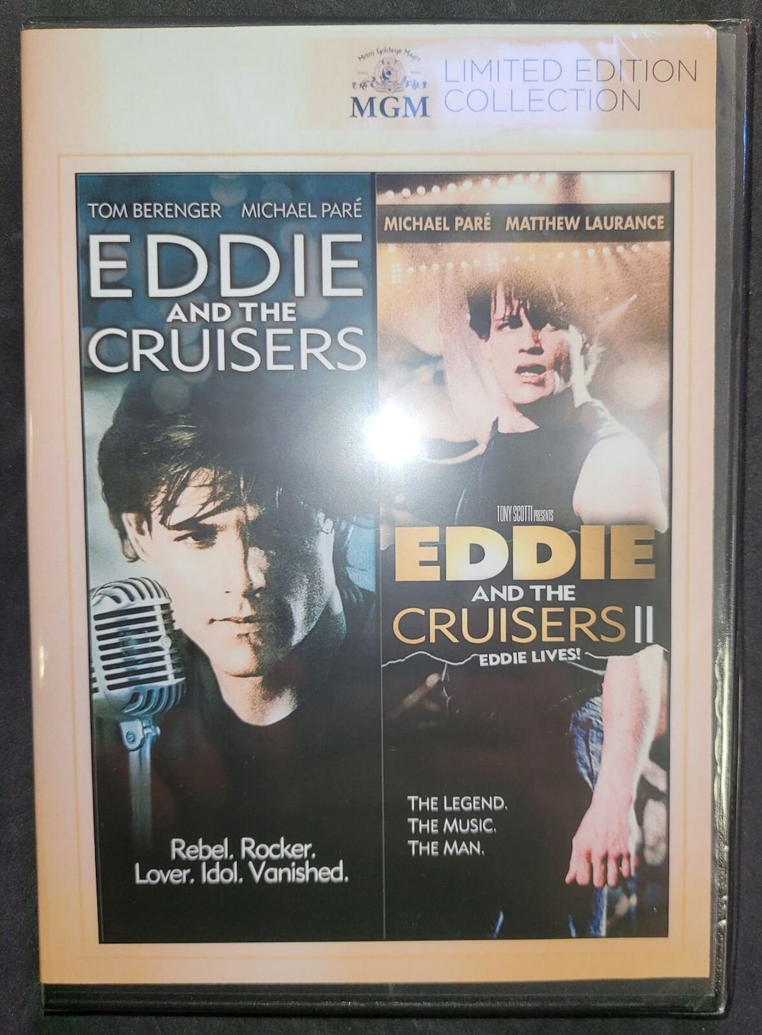 Eddie and the Cruisers / Eddie and the Cruisers II: Eddie Lives! 2 Disc DVD Set New - Etsy