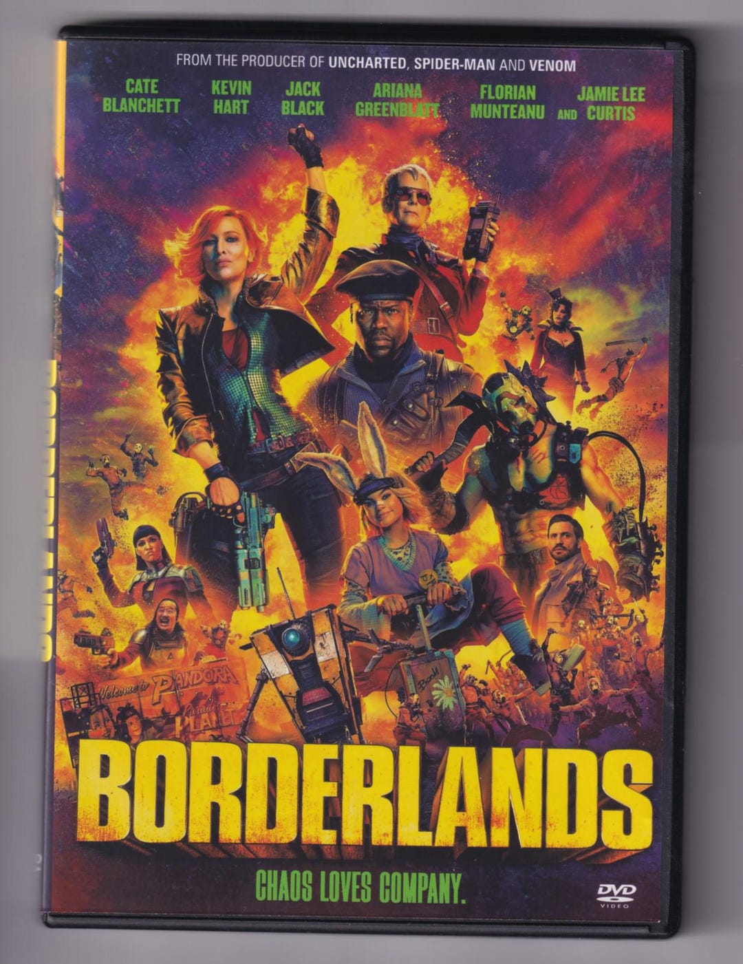 Borderlands - DVD - 2024 - Kevin Hart, Jack Black, Cate Blanchett - Etsy