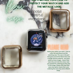 Gold Apple Watch Chain Band Loop Bracelet Strap Luxury Apple Watch 49mm ...