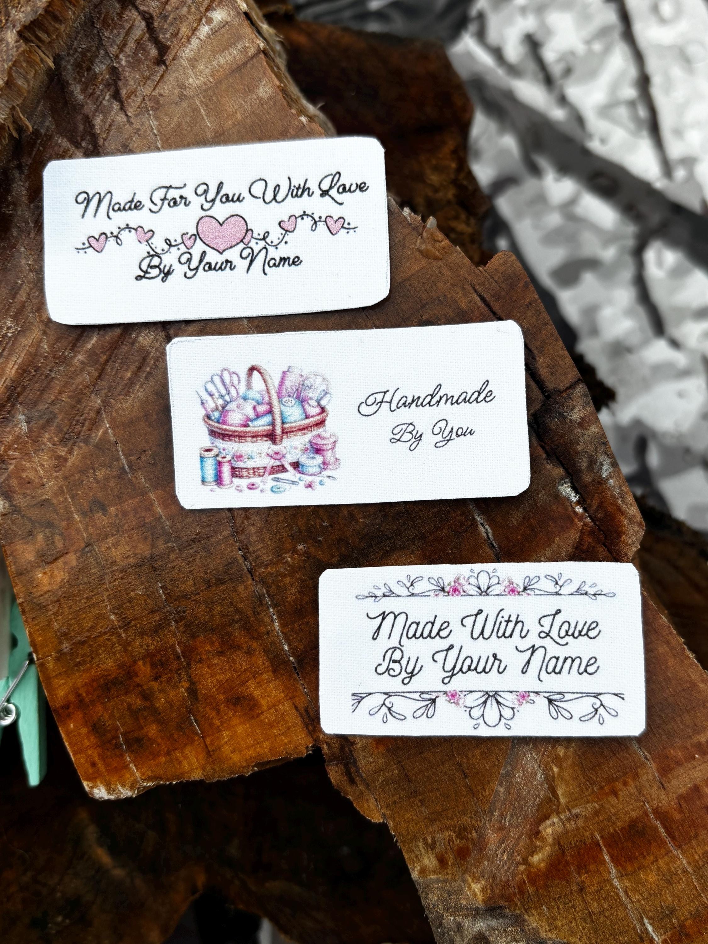 Custom Fabric Labels: Iron on or Sew On, Personalized Name Tags - Etsy