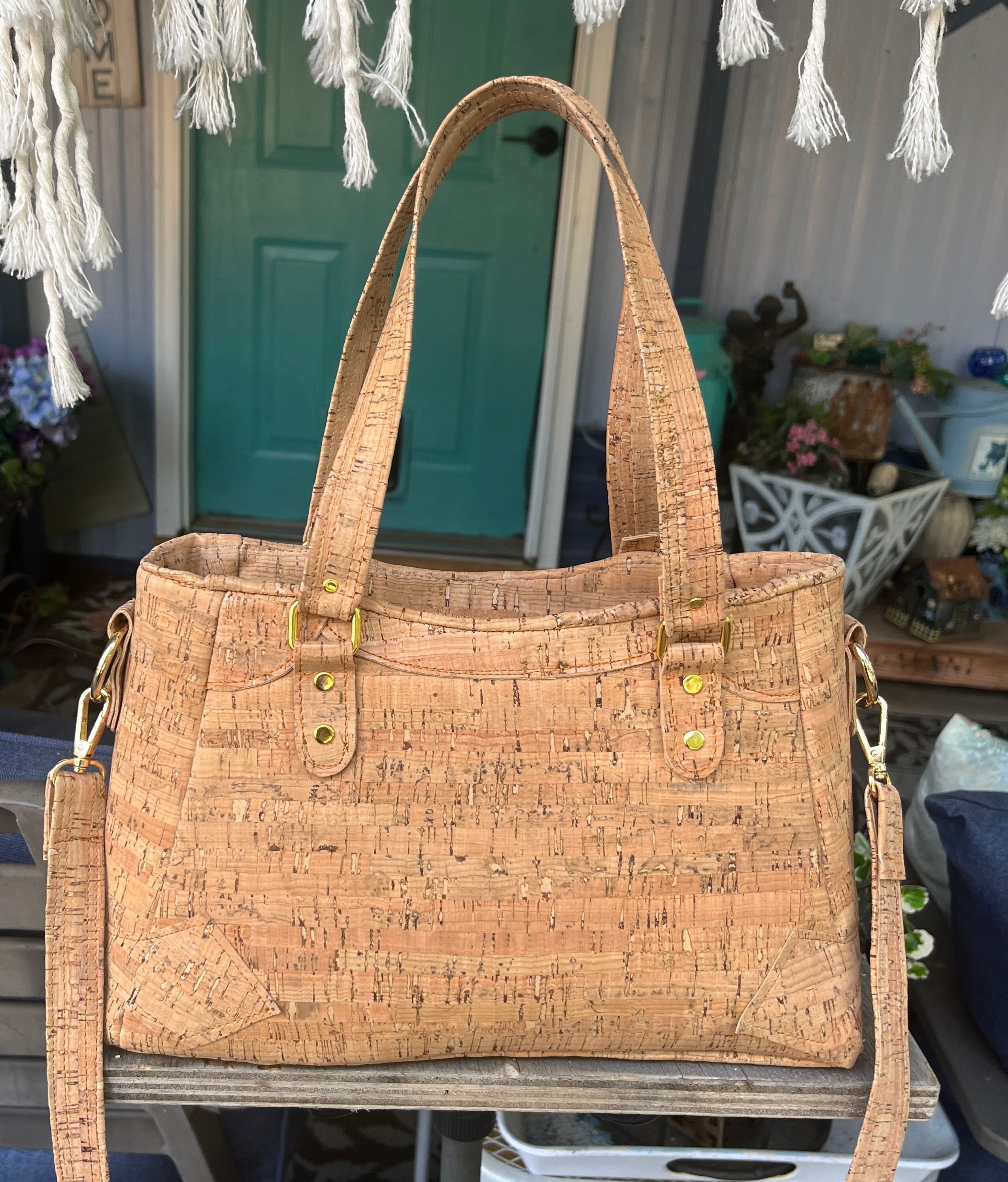 Gorgeous Cork Purse/cork Bag/cork Crossbody Bag/cork Shoulder - Etsy