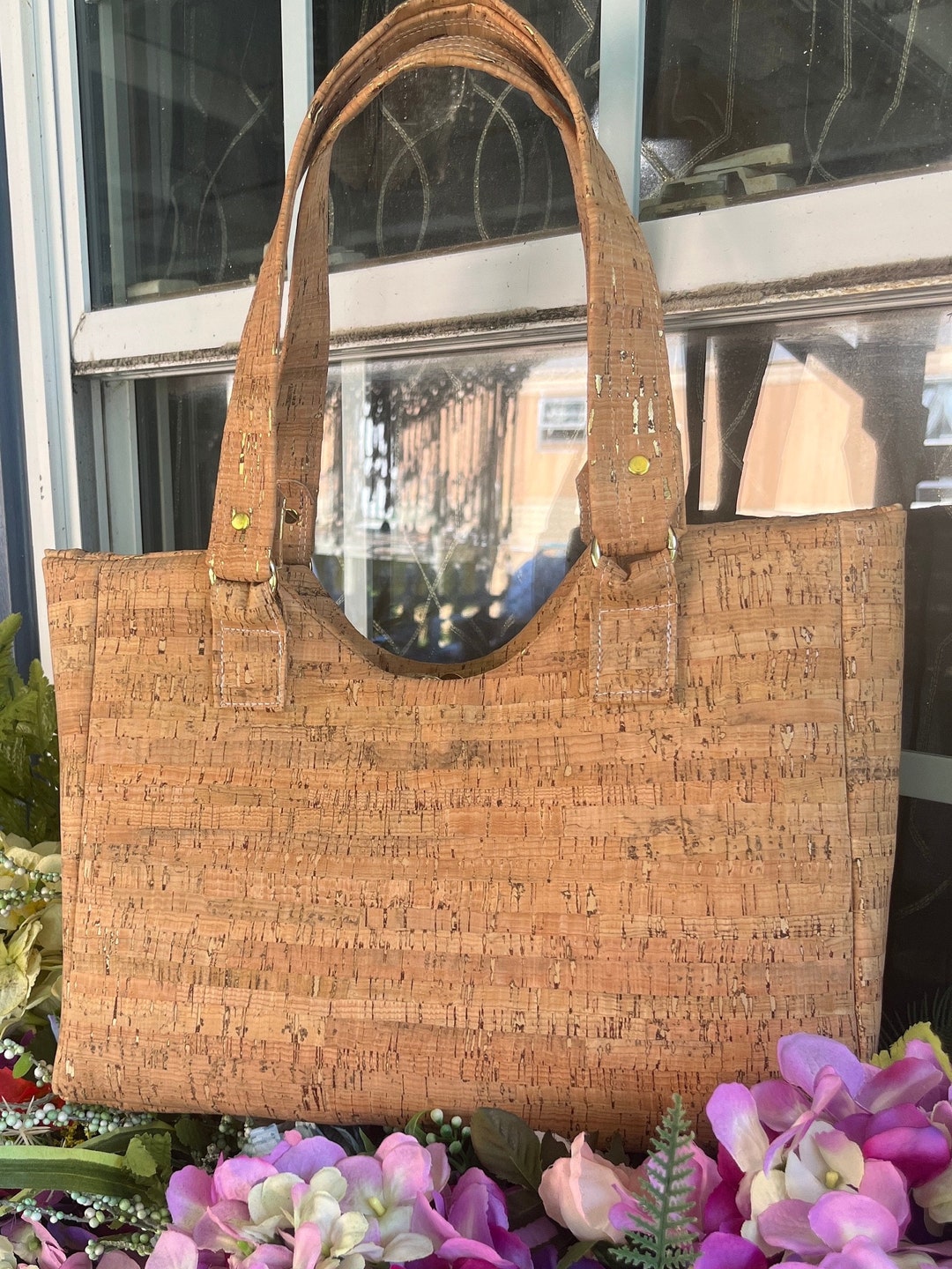 Beautiful Cork Purse/cork Shoulder Bag/handmade Cork - Etsy