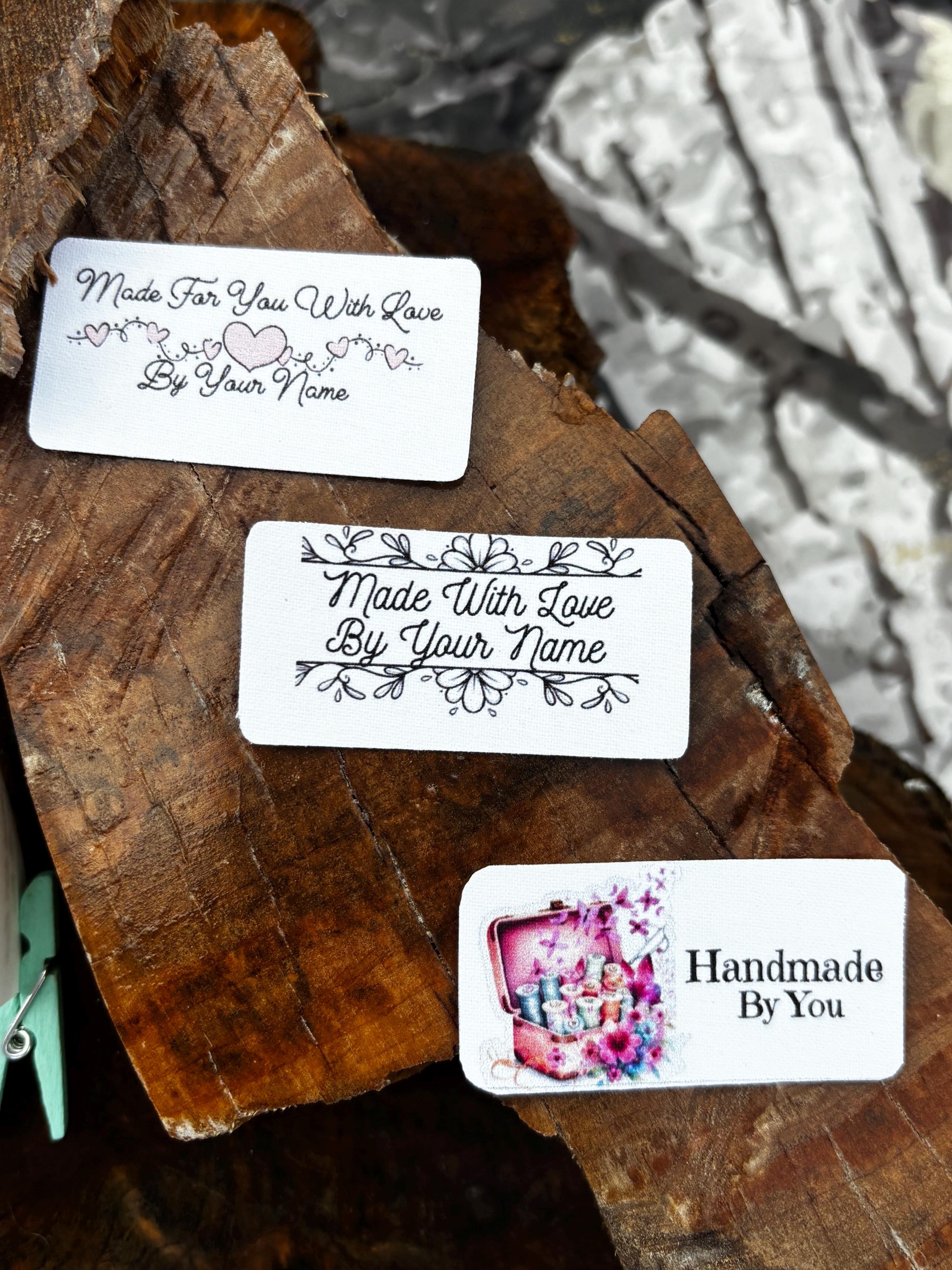 Custom Fabric Labels: Iron on or Sew On, Personalized Name Tags - Etsy