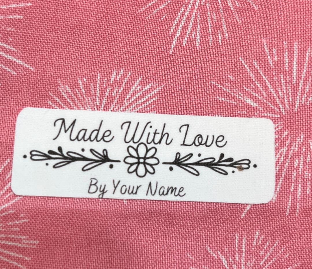 Custom Fabric Labels: Iron on or Sew On, Personalized Name Tags - Etsy