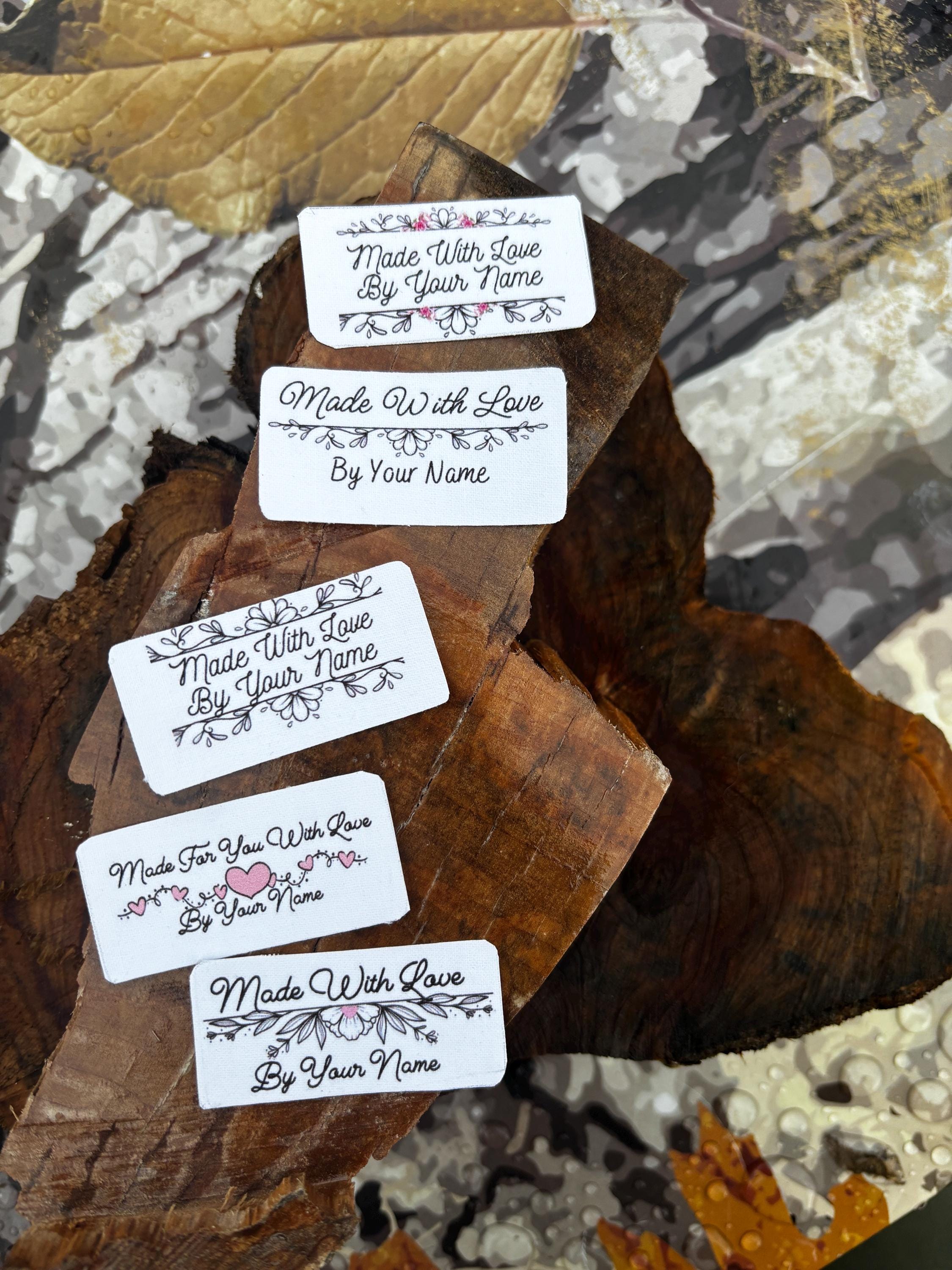 Custom Fabric Labels: Iron on or Sew On, Personalized Name Tags - Etsy