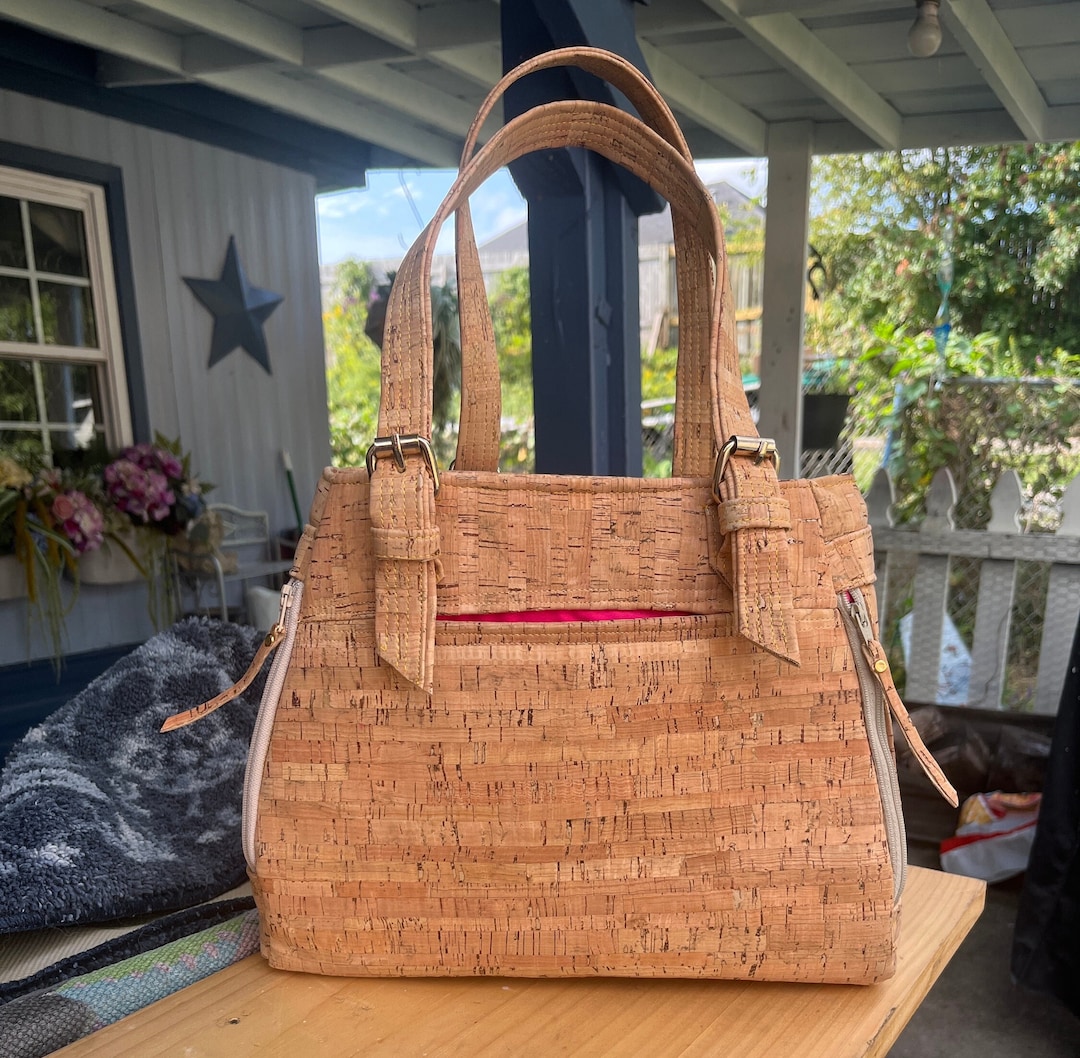 Cork Purse/cork Handbag/cork Shoulder Bag/cork/cork Leather/cork ...