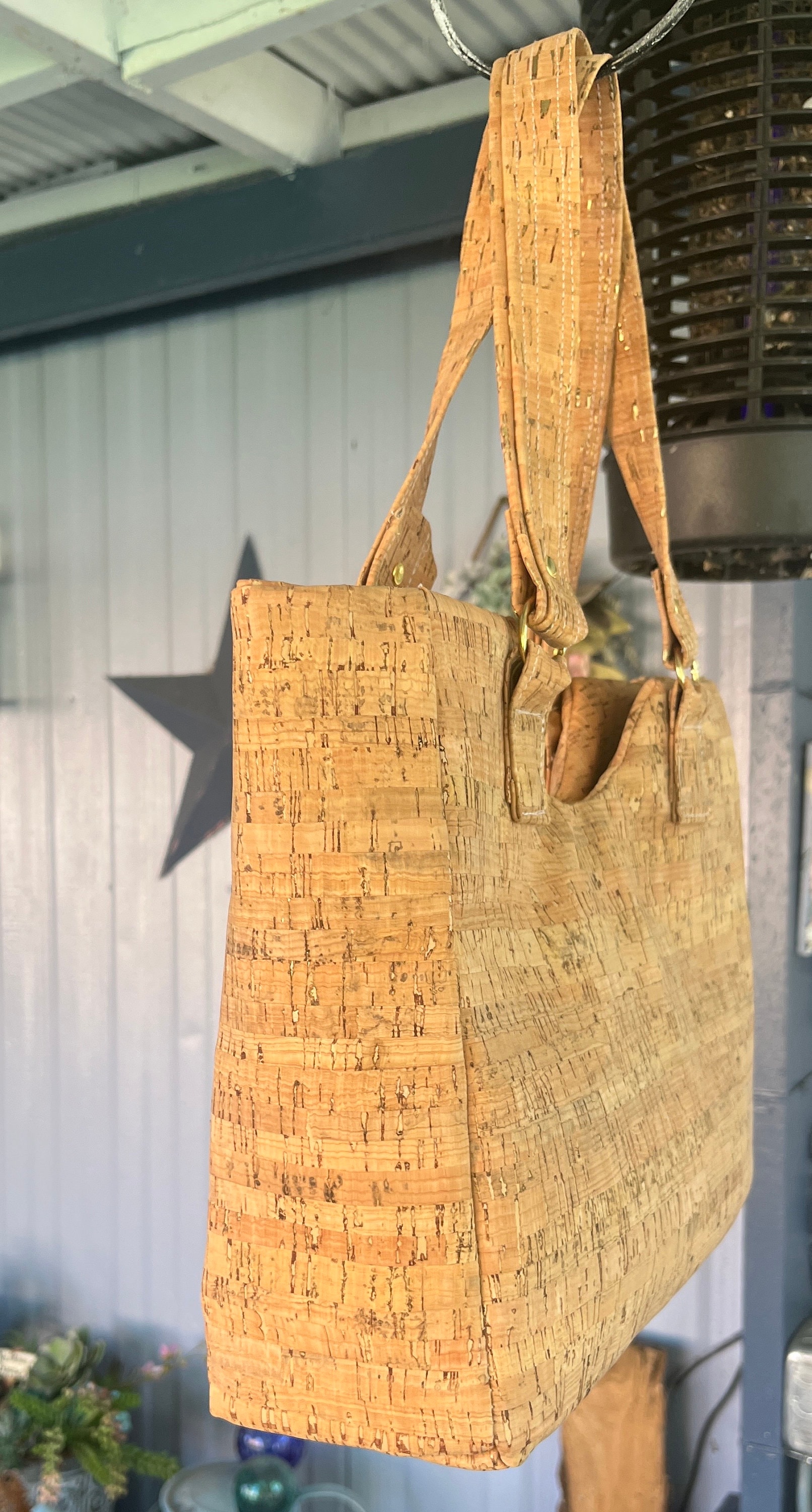 Beautiful Cork Purse/cork Shoulder Bag/handmade Cork - Etsy