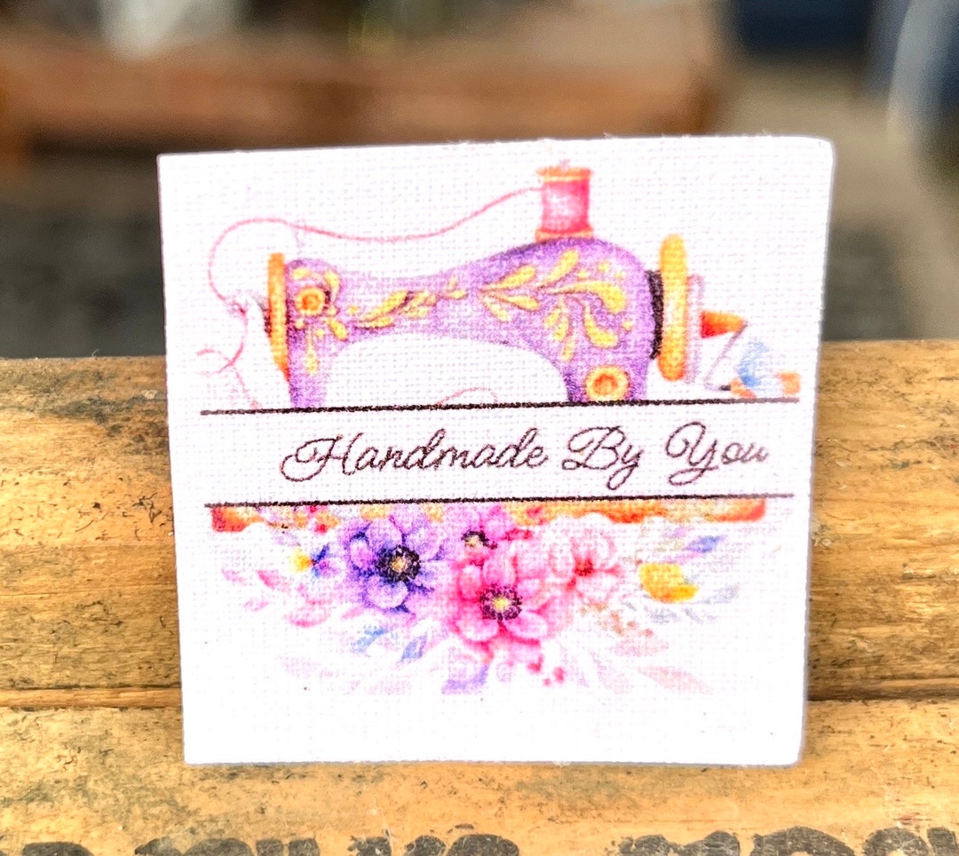 Custom Sew On/iron on Labels: Fabric Name Tags, Logo Tags (x20) - Etsy