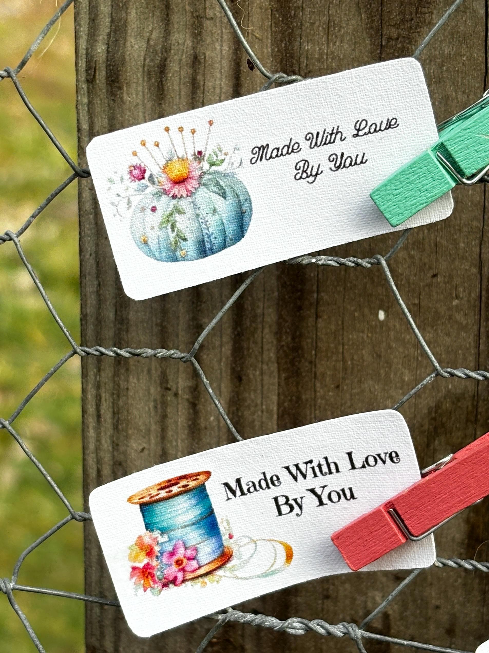 Custom Fabric Labels: Iron on or Sew On, Personalized Name Tags - Etsy
