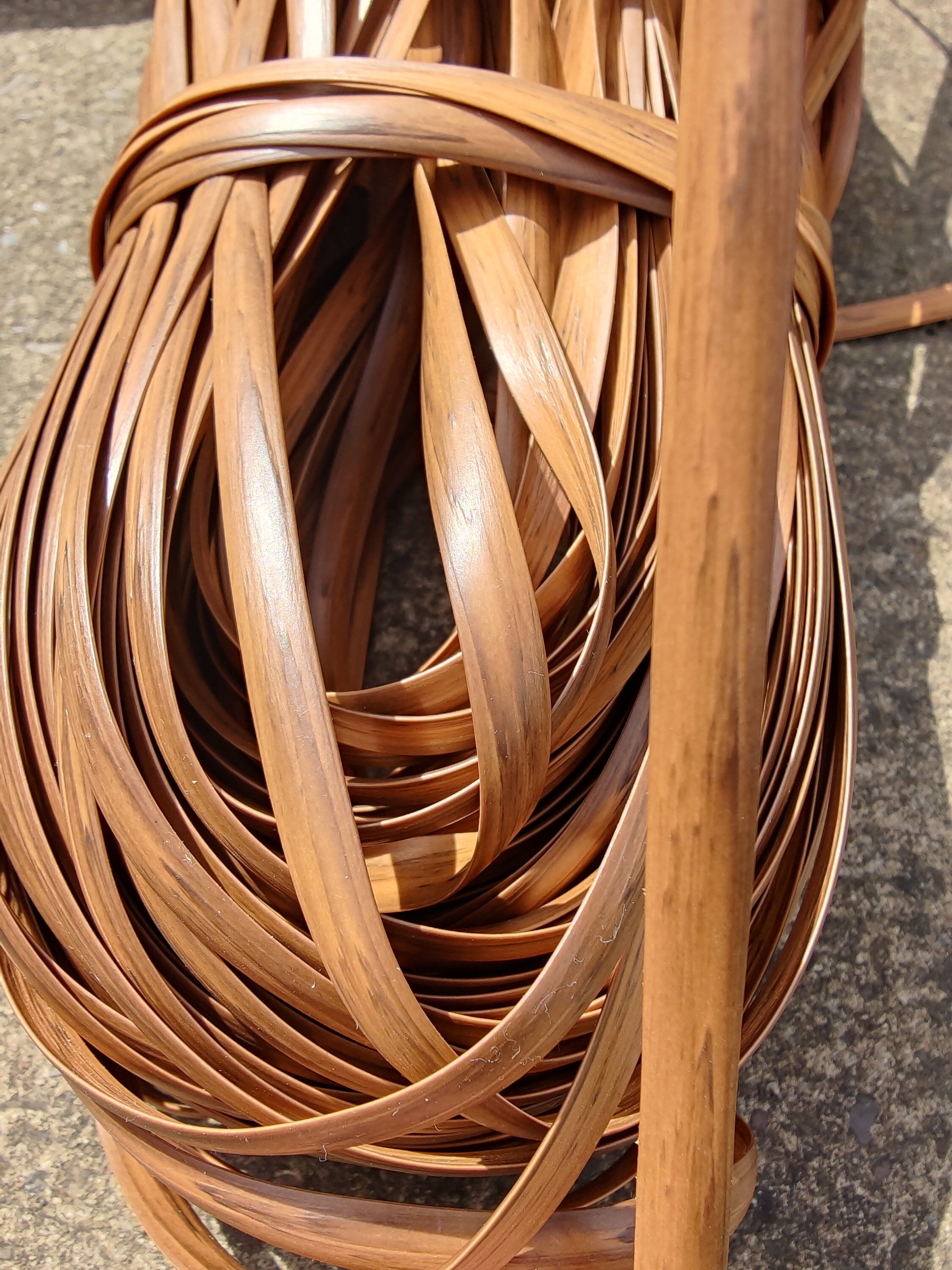 Synthetic Wicker / Rattan, in LIGHT BROWN, Various Sizes, Perfect for ...