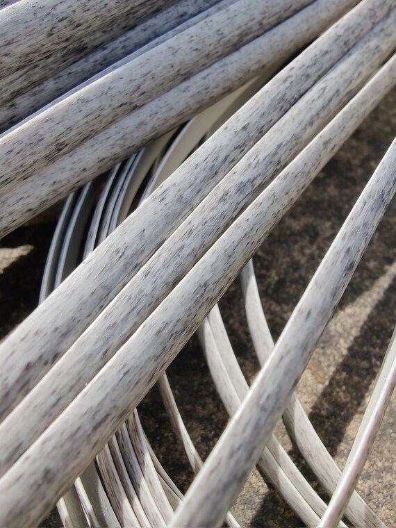 Synthetic Wicker / Rattan in LIGHT GREY Various Sizes - Etsy