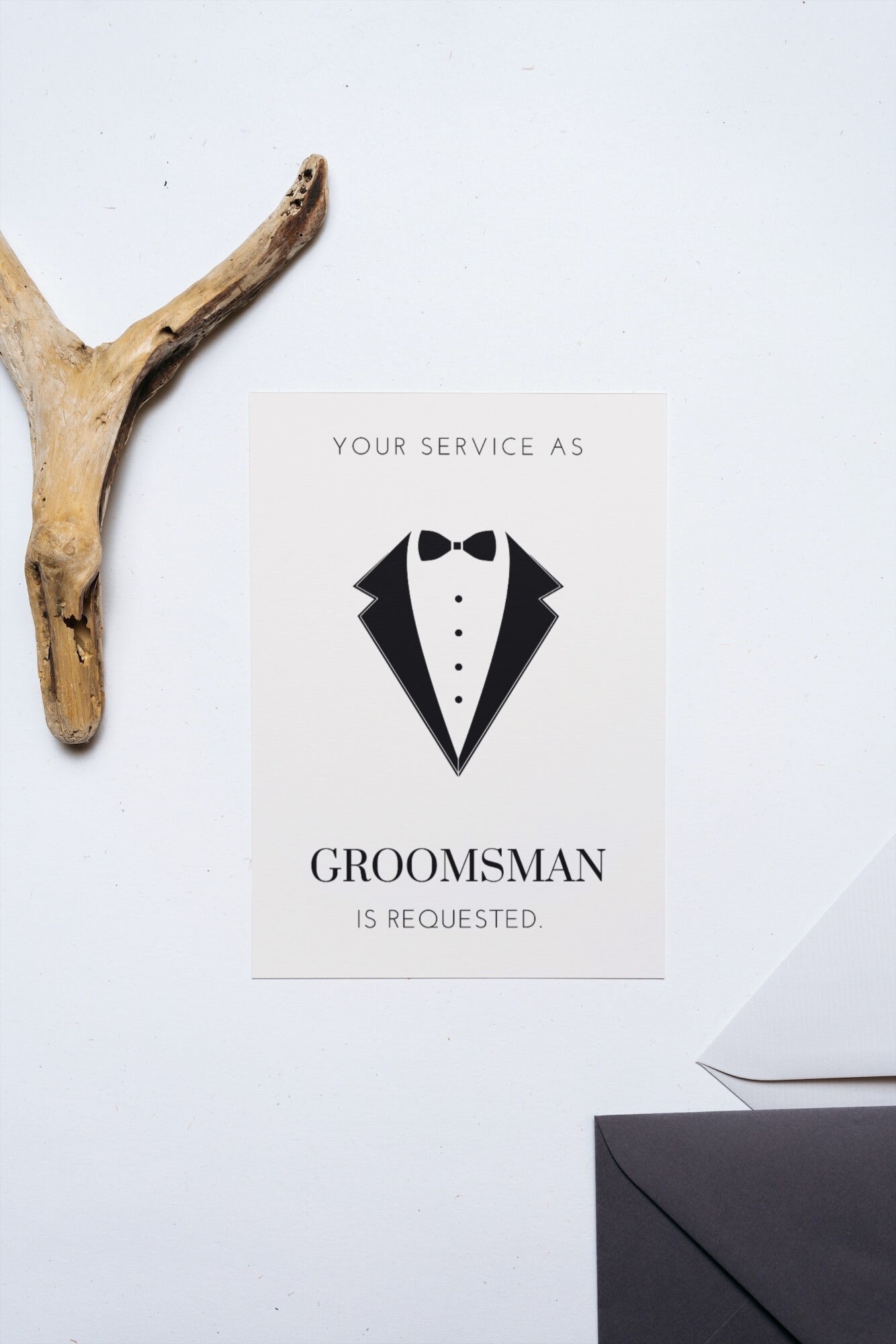Your Groomsman Services Requested Cardprintable Groomsmen - Etsy