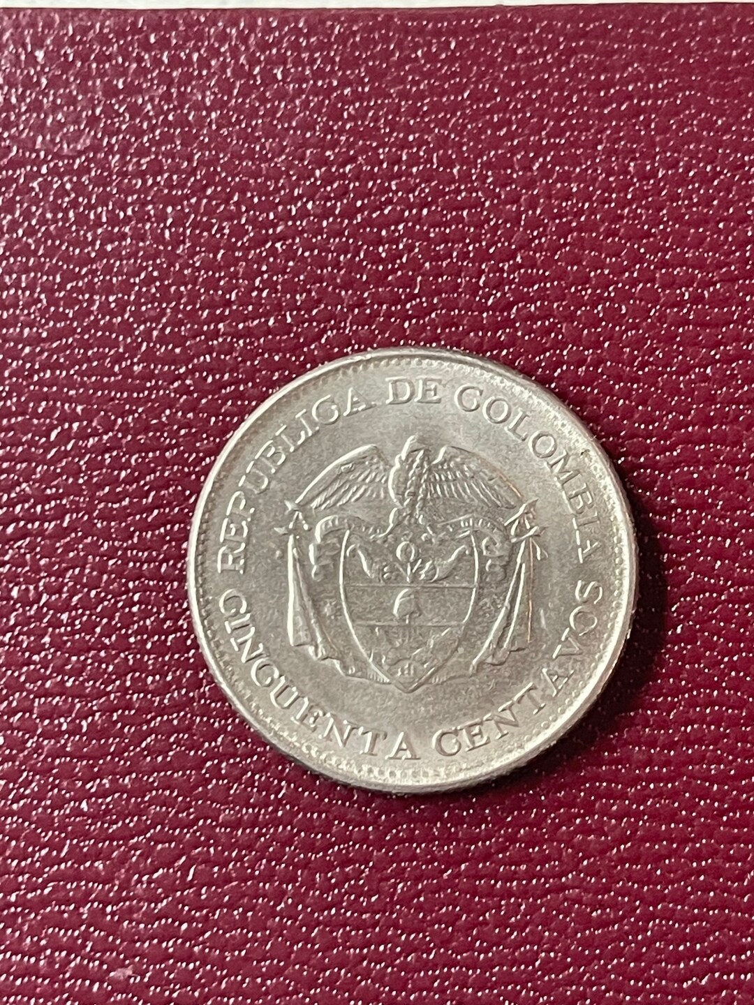SUPER ANTIQUE 1963 Colombian Coin - Etsy