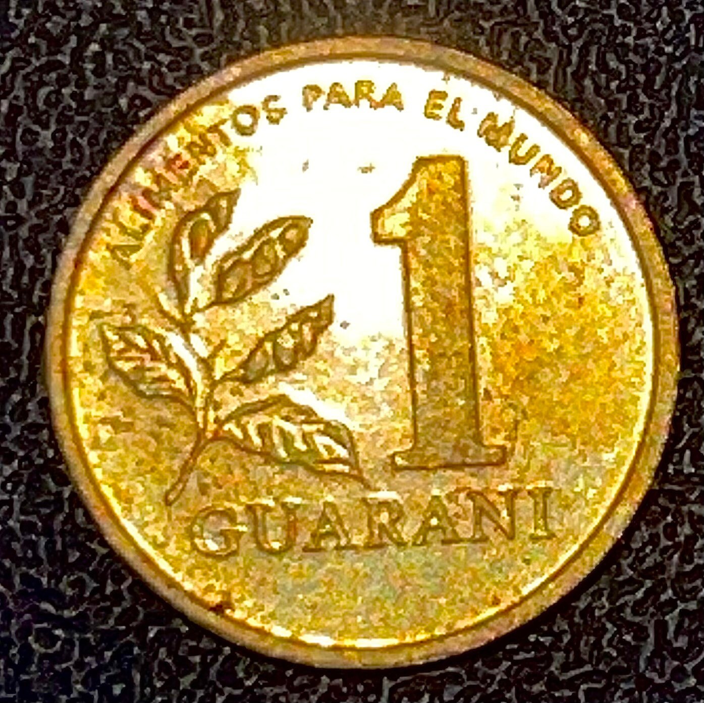1993 Paraguay 1 Guarani Coin - Etsy