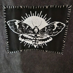 Customized/reworked Denim Punk Pants – With Hand-added Patches, Bleach ...