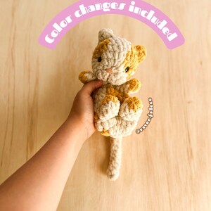 Bitty Kibbles Kitty / Kitty Crochet Pattern / Kitten Crochet - Etsy