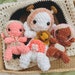 Bitty Whimsy Folk / Crochet Pattern / Whimsical Friends - Etsy