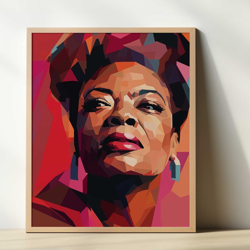 Maya Angelou Art - Etsy