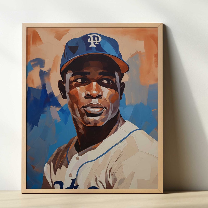 Jackie Robinson Poster - Etsy