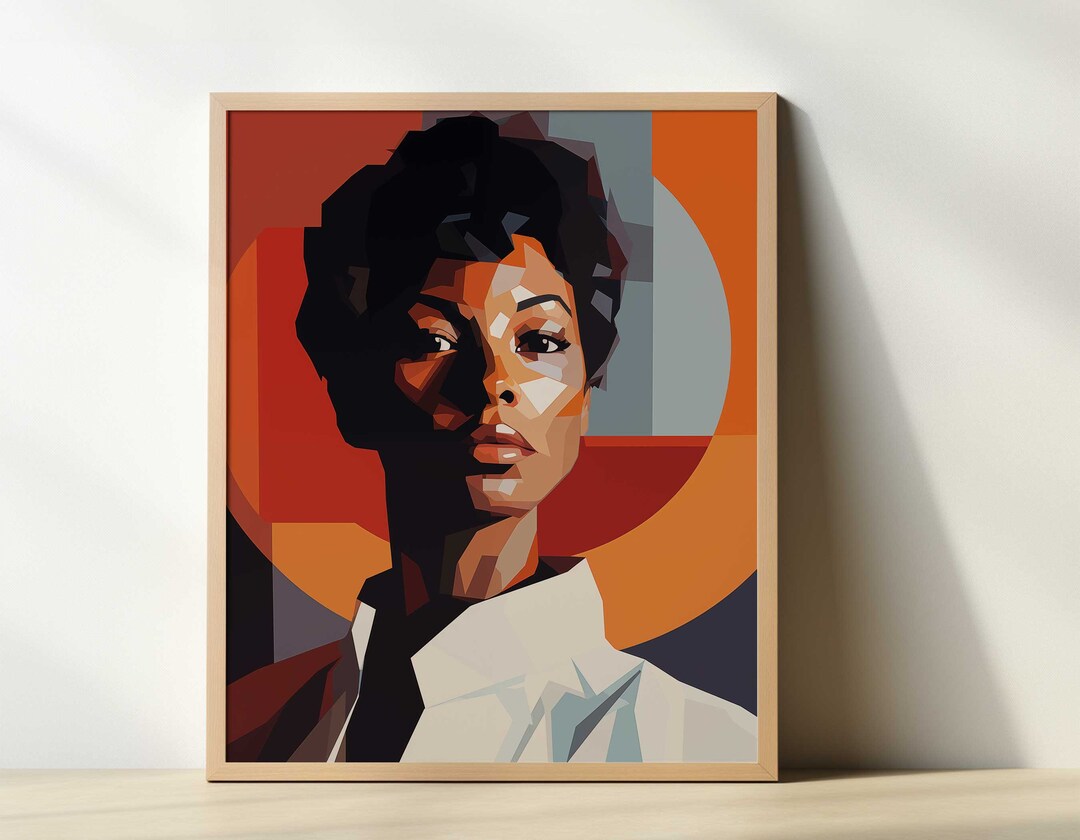 Mae Jemison Art Print, Mae Jemison Art, Black History Art Print, Famous ...