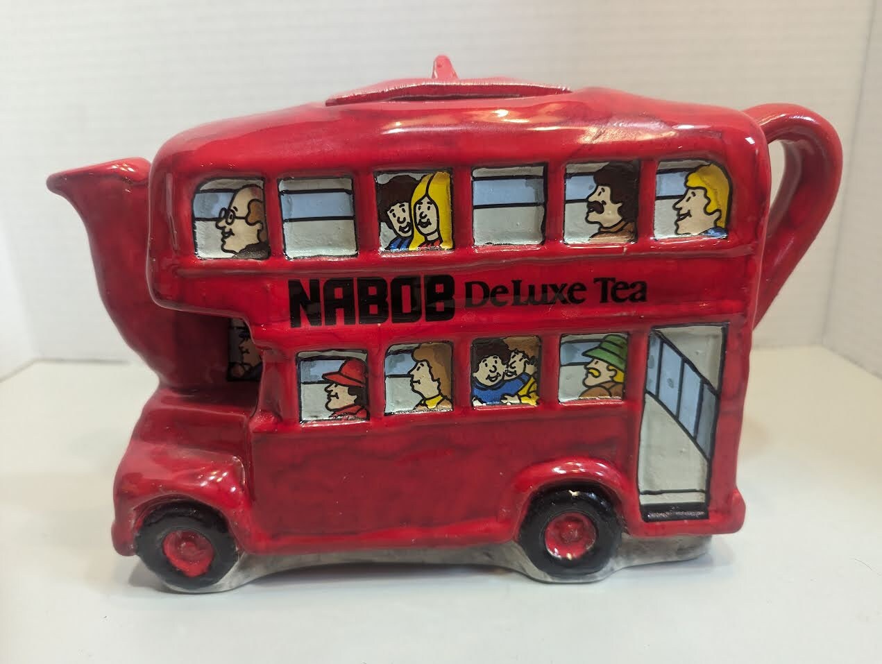Nabob Deluxe Tea Double Decker Bus Teapot and 2 Cups - Etsy