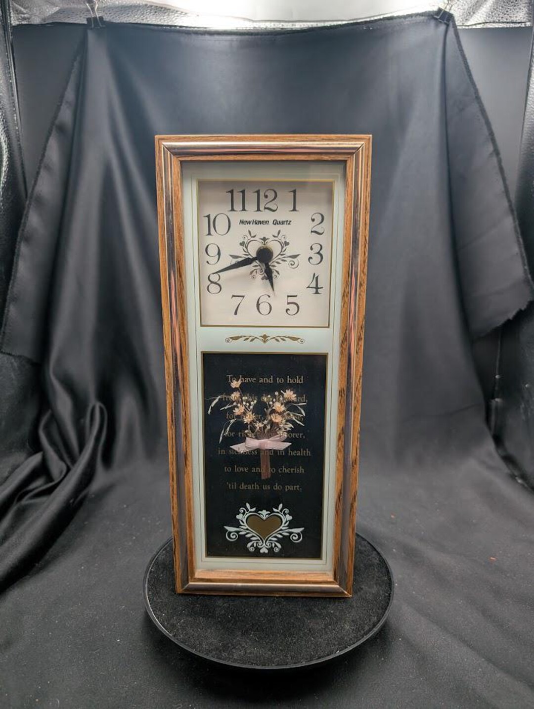 Vintage New Haven Quartz Bridal Groom Vows Wedding Clock - Etsy