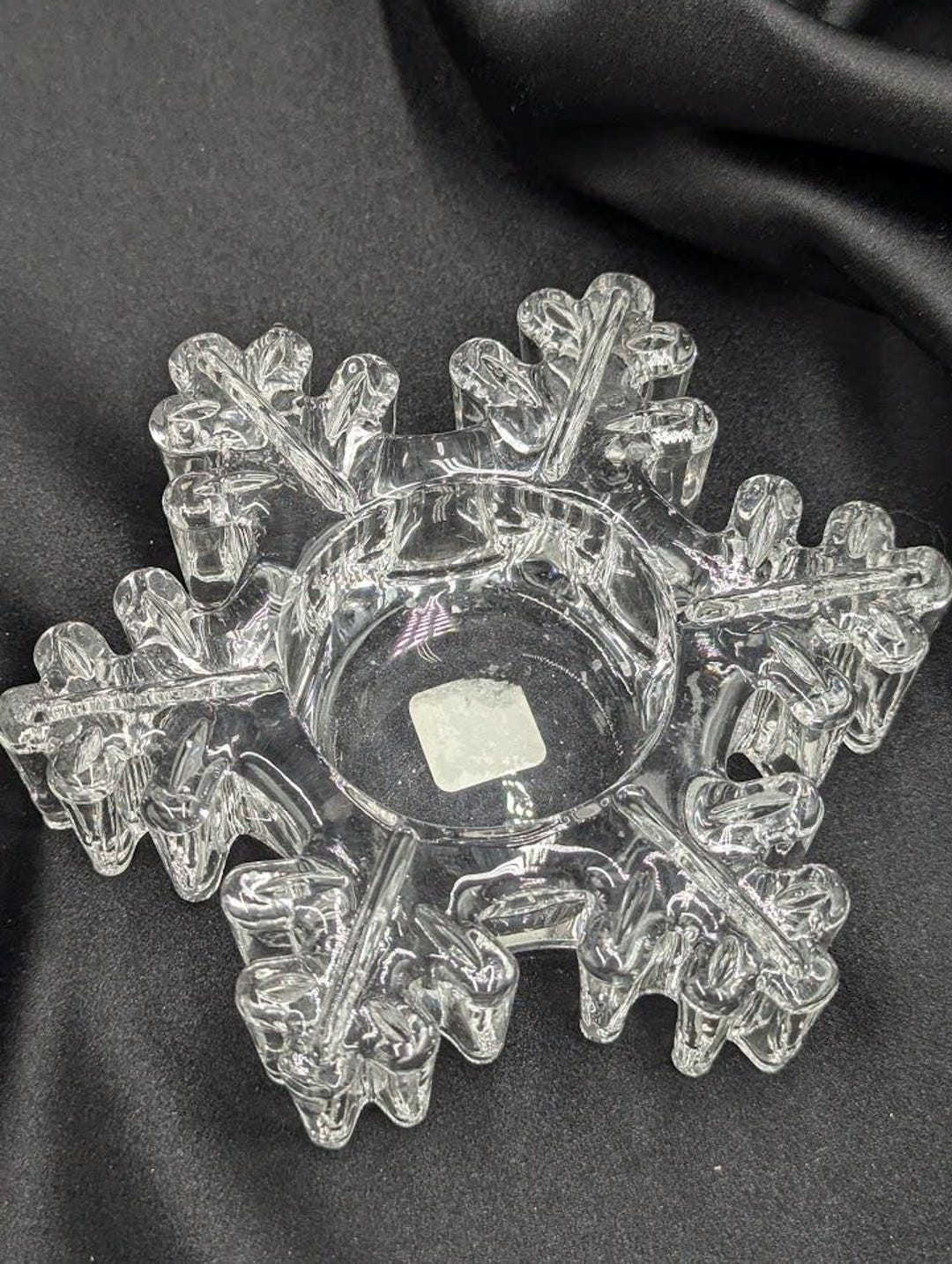 Partylite P9462 Snowflake Tealight Pair - Etsy