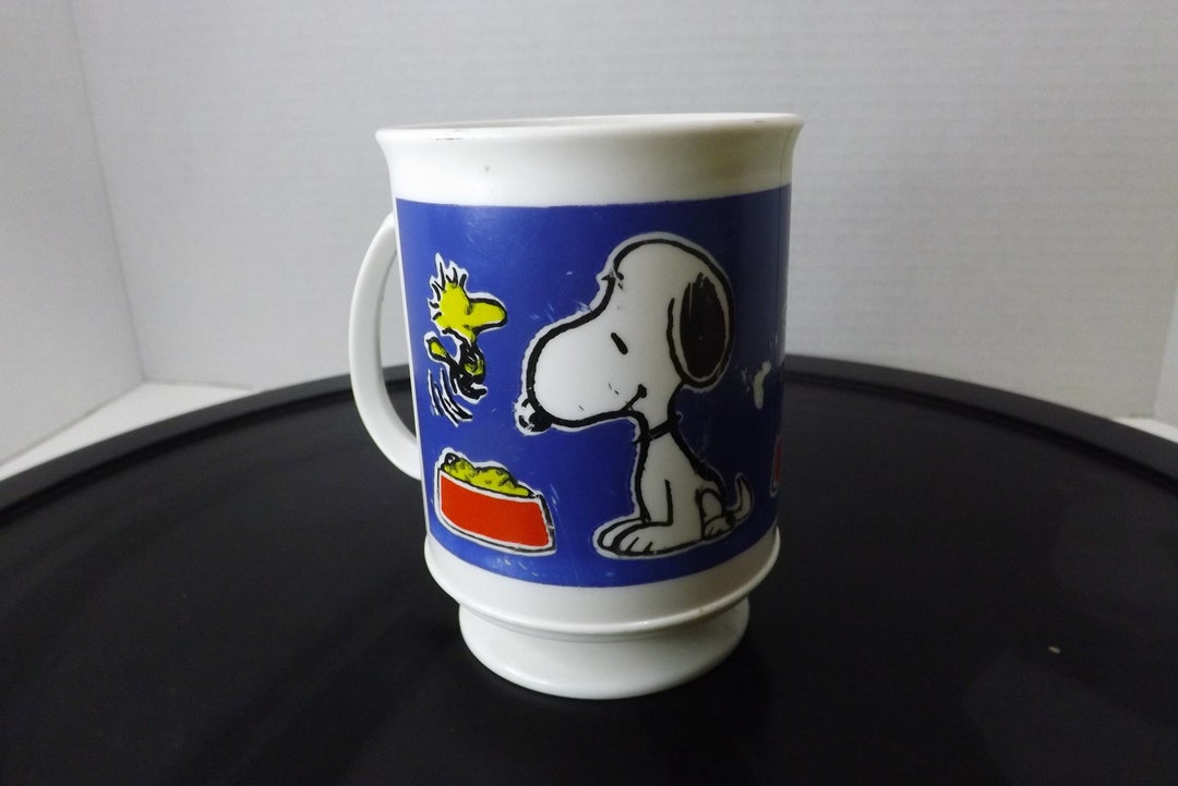 Vintage Snoopy and Woodstock Mug - Etsy