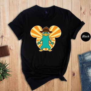 Perry the Platypus Shirt, Secret Agent Shirt, Cute Perry Shirt, Agent P ...