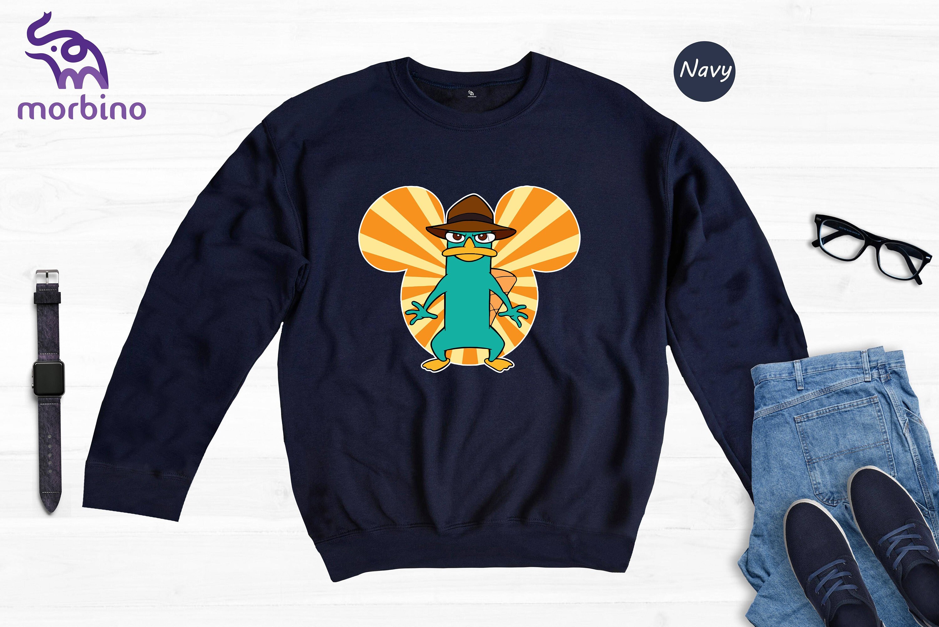 Perry the Platypus Shirt Secret Agent Shirt Cute Perry - Etsy