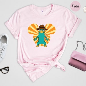 Perry the Platypus Shirt, Secret Agent Shirt, Cute Perry Shirt, Agent P ...