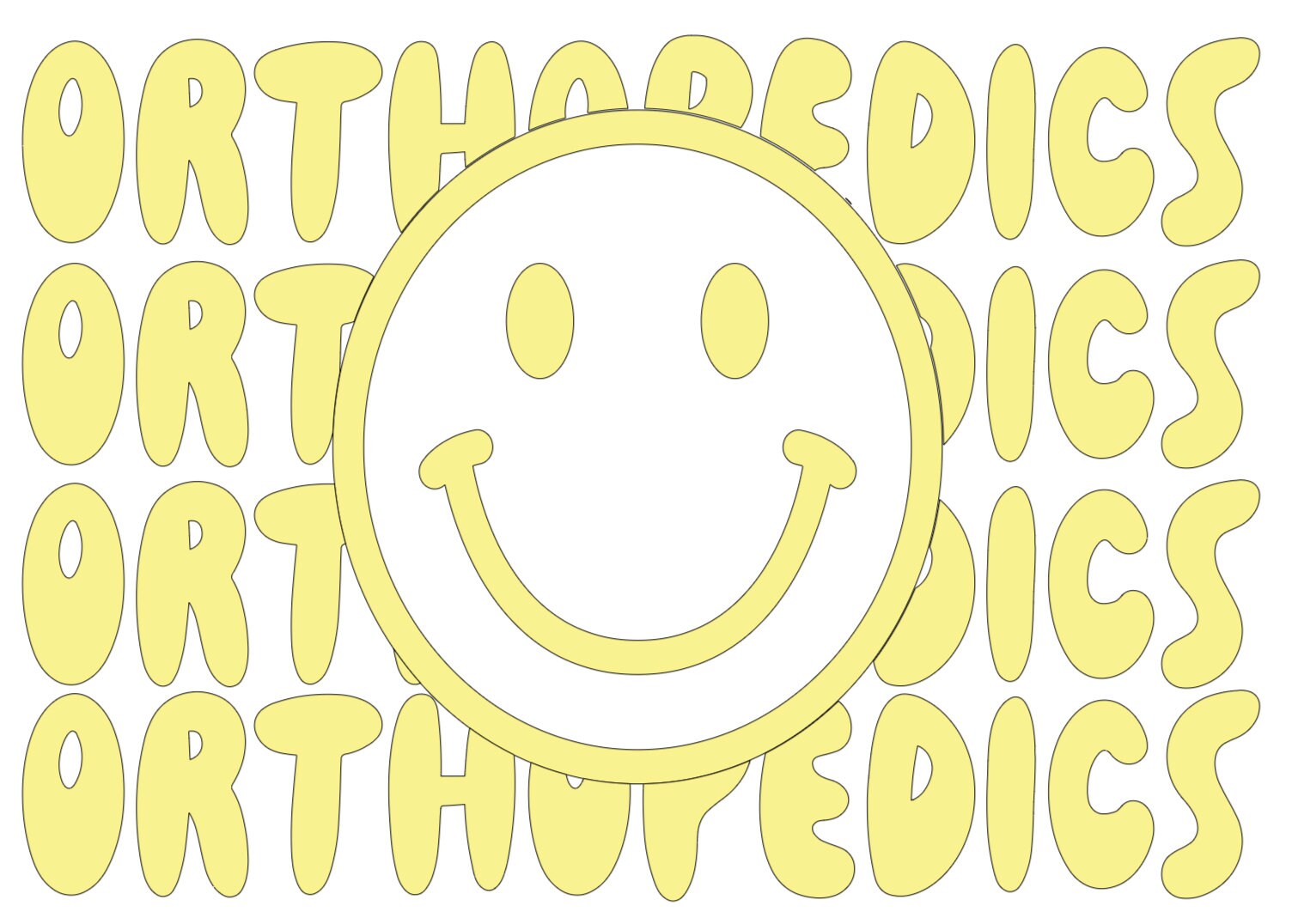 Orthopedics Smiley SVG PNG - Etsy