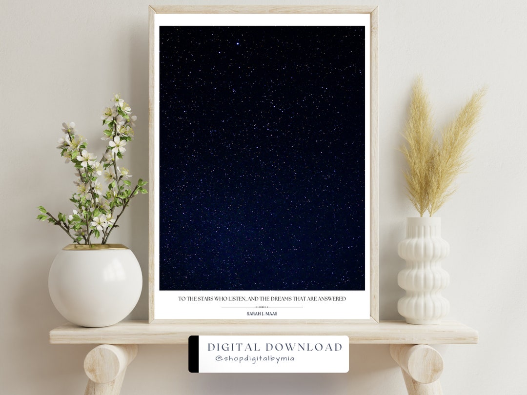 A Court of Mist and Fury Poster: Feysand Starfall (digital Download) - Etsy