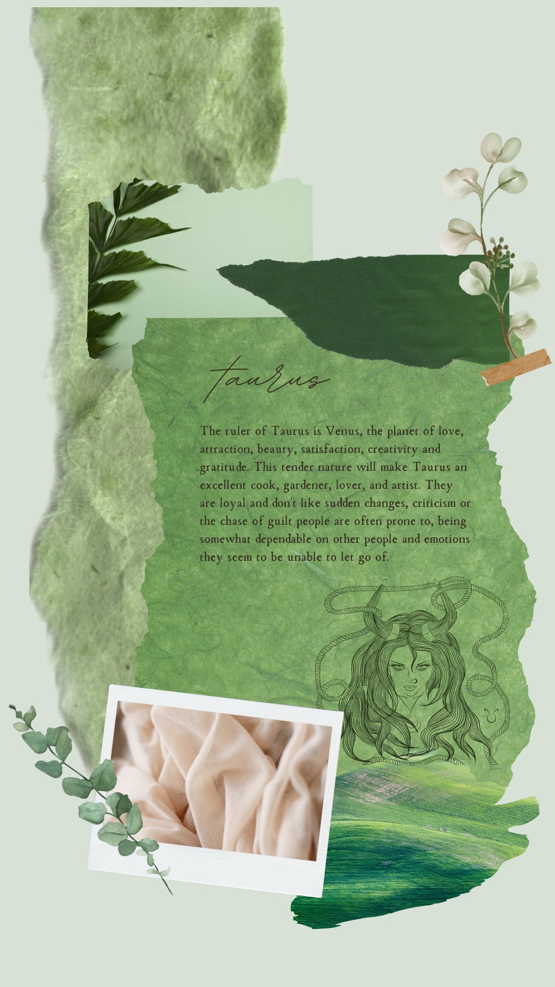 Zodiac Earth Sign Phone Wallpapers - Etsy