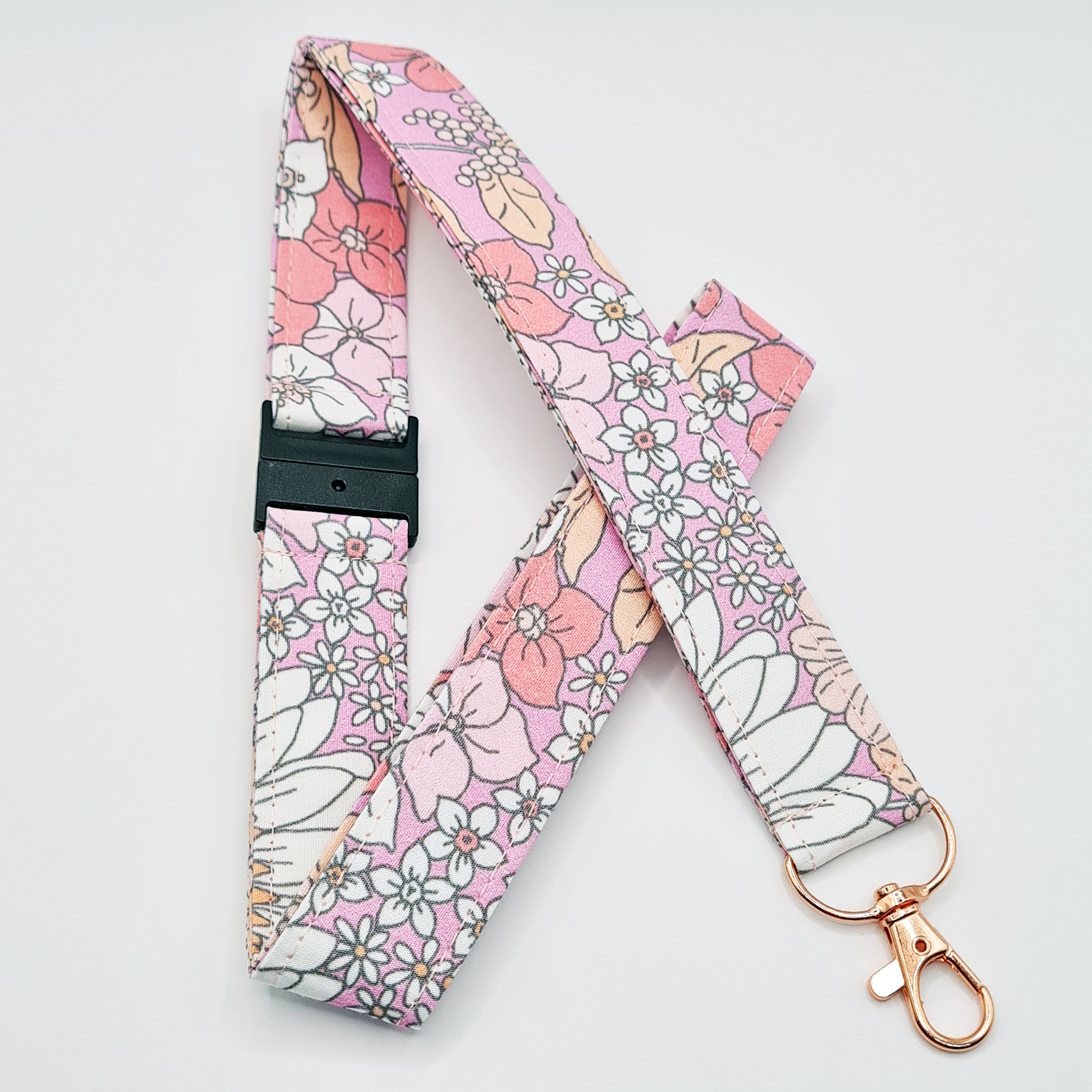 Fabric Lanyard With Breakaway Clasp Lanyard for Work Cotton Lanyard ...