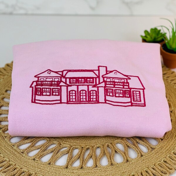 Embroidered Sweatshirt - Etsy