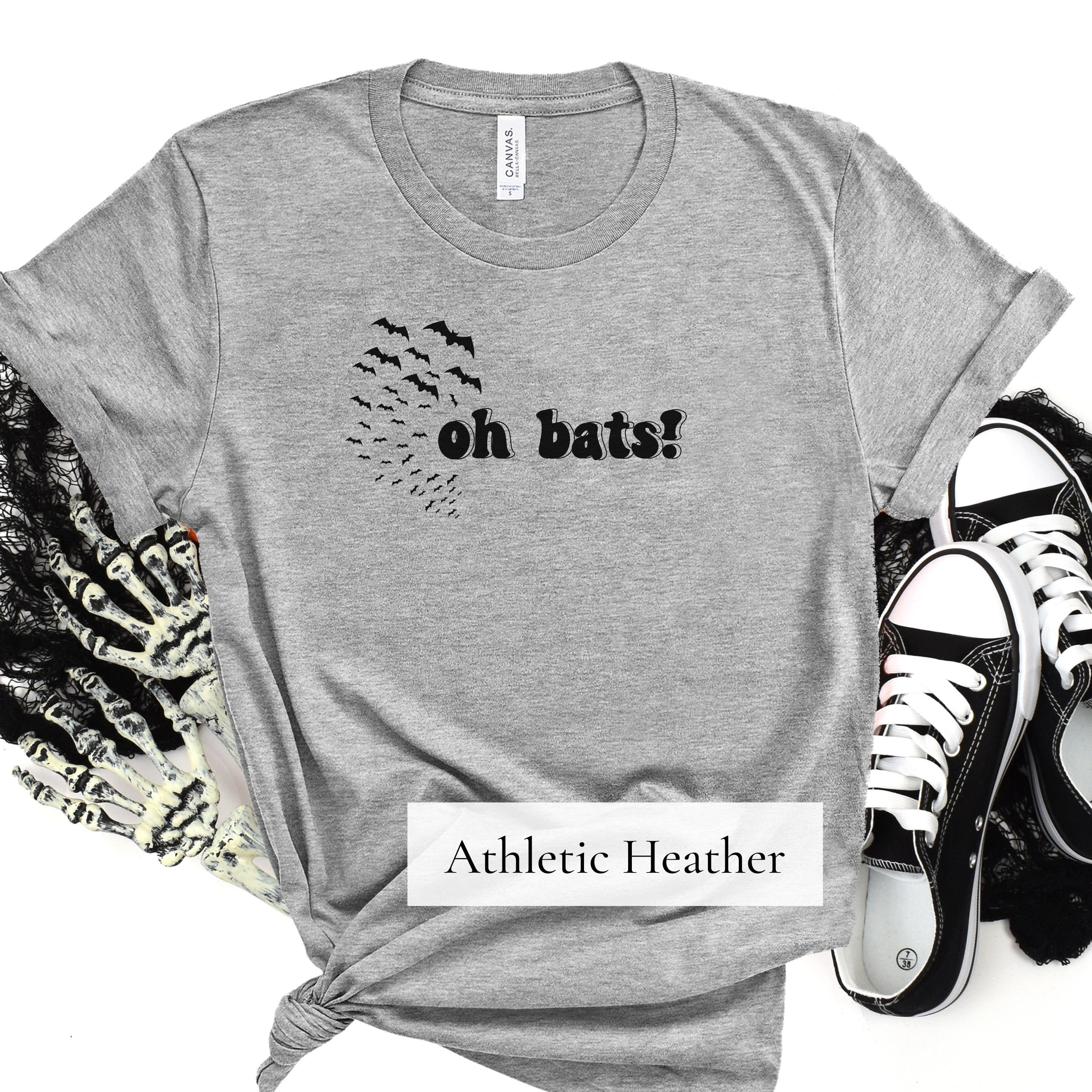 Oh Bats! Cute Halloween Shirt, Funny Halloween Tshirt, Fall Shirt, Bat ...