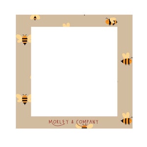 Bumble Bee Border Gift Tags: Instant Download - Etsy