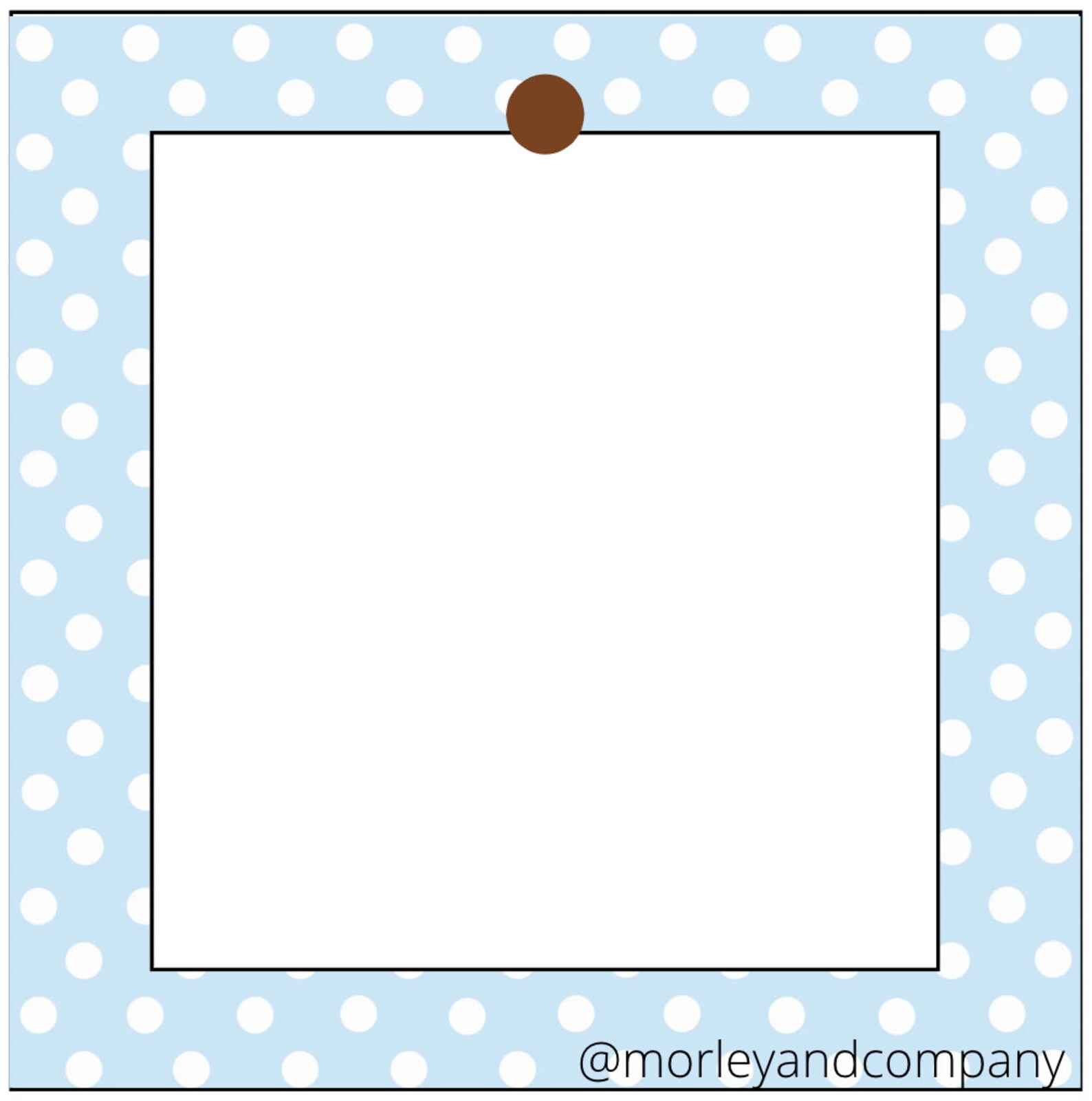 Pink and Blue Border Variety Gift Tags: Instant Download - Etsy
