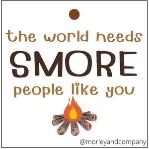Smores Variety Gift Tags: Instant Download - Etsy