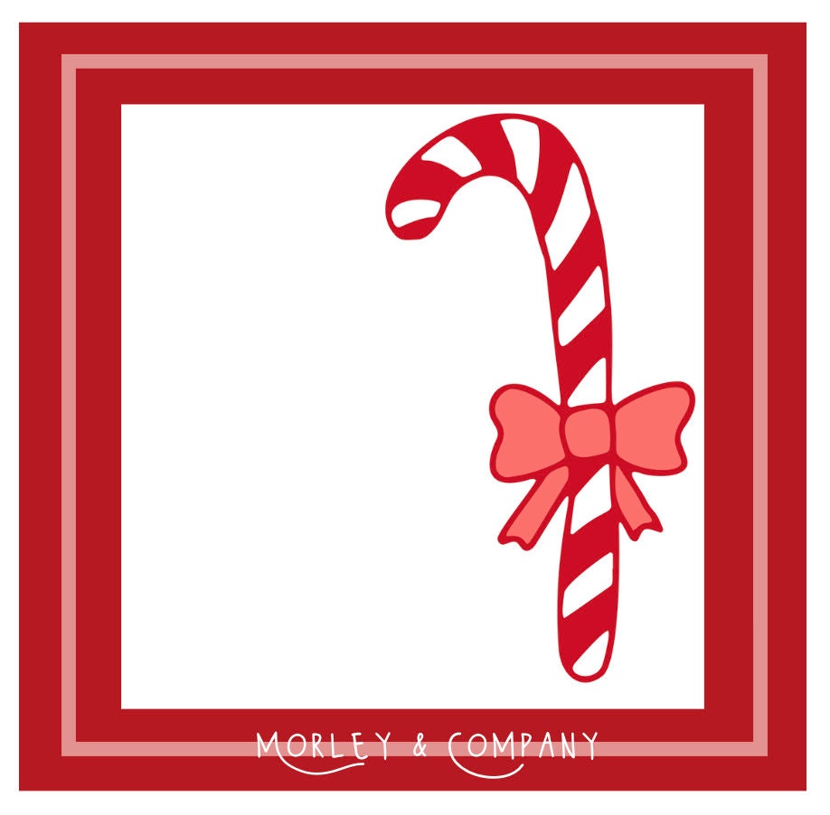 Red Christmas Gift Tags: Instant Download - Etsy