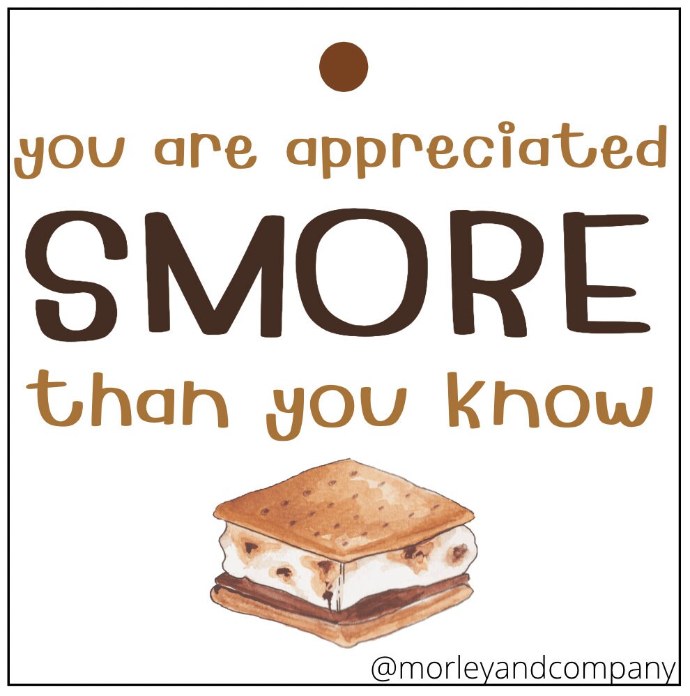 Smores Variety Gift Tags: Instant Download - Etsy