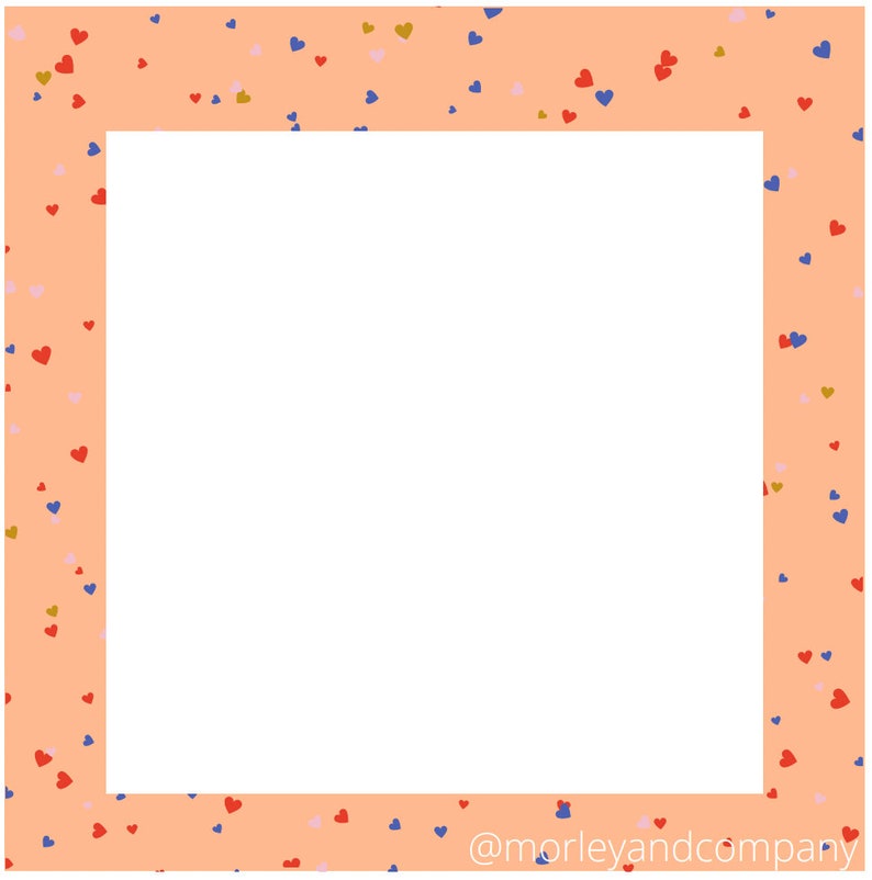 Blank Confetti 2 Cards: Instant Download - Etsy