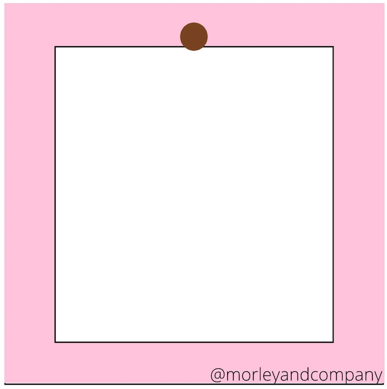Pink Border Variety Gift Tags: Instant Download - Etsy
