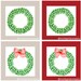 Wreaths Variety Gift Tags: Instant Download - Etsy